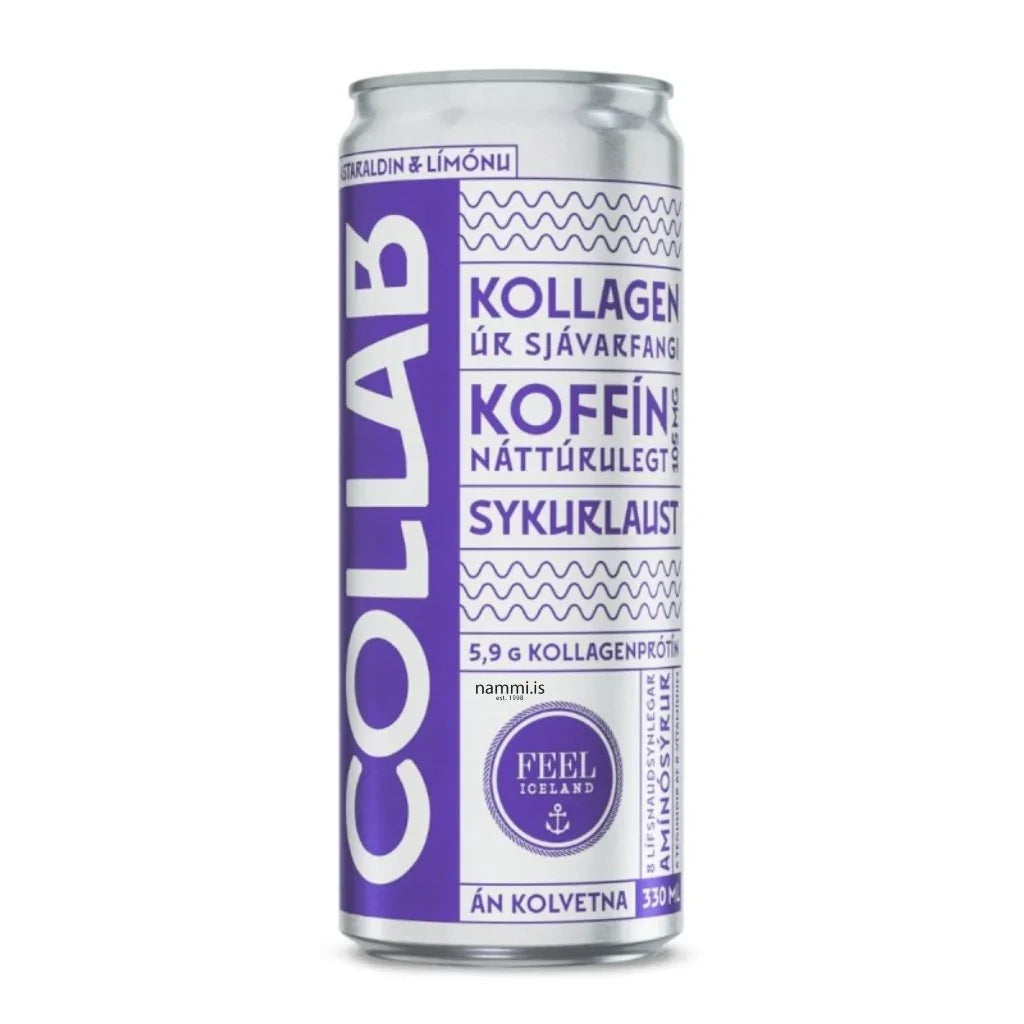 COLLAB Purple / Passion fruit & Lime (330ml.)