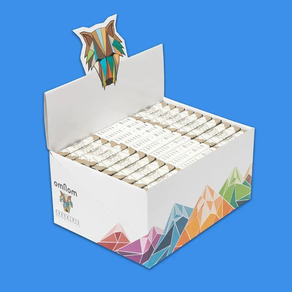 10 x Coffee Milk Chocolate / Omnom Chocolate (10x60 gr.) - nammi.is