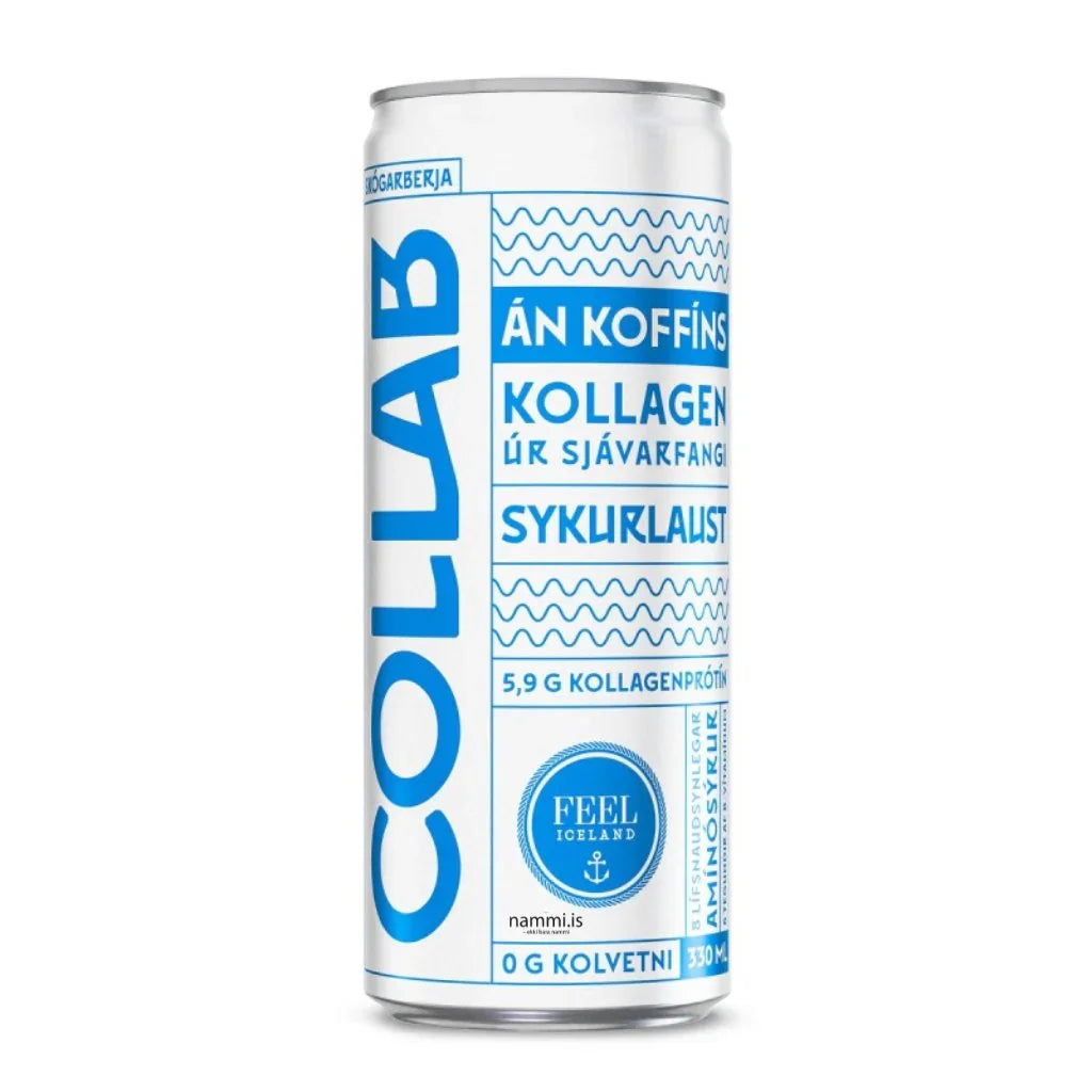 COLLAB Blue / Forest Berries / no caffine (330ml.) - nammi.is
