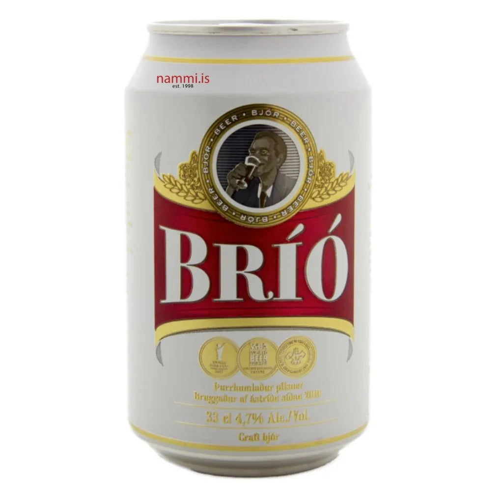 Bríó nr. 1 Pilsner (330 ml.) Icelandic Beer