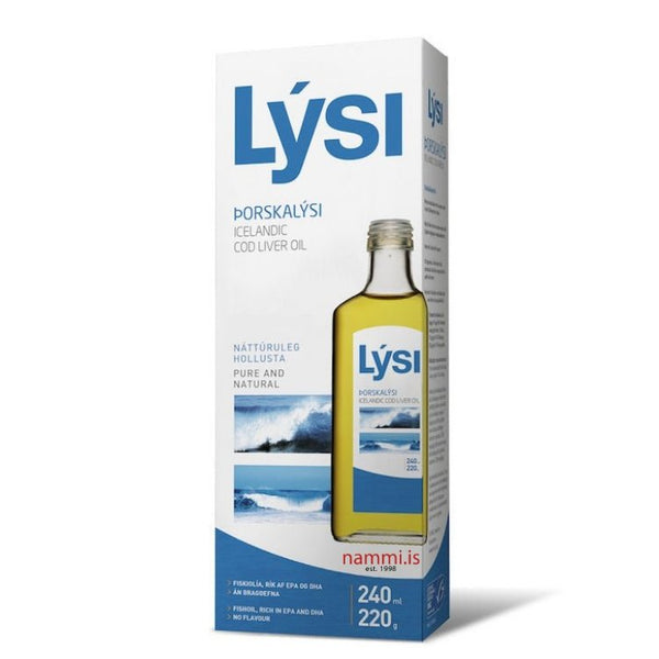 Cod Liver Oil (240 ml) from Lysi Iceland