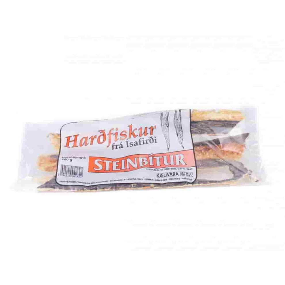 Harðfiskur Dried Fish - Catfish Fillets (400 gr.) - nammi.is